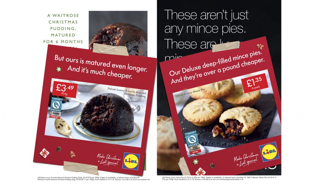 LIDL XMAS 6SHEET POSTER | Unichrome Creative Retouching